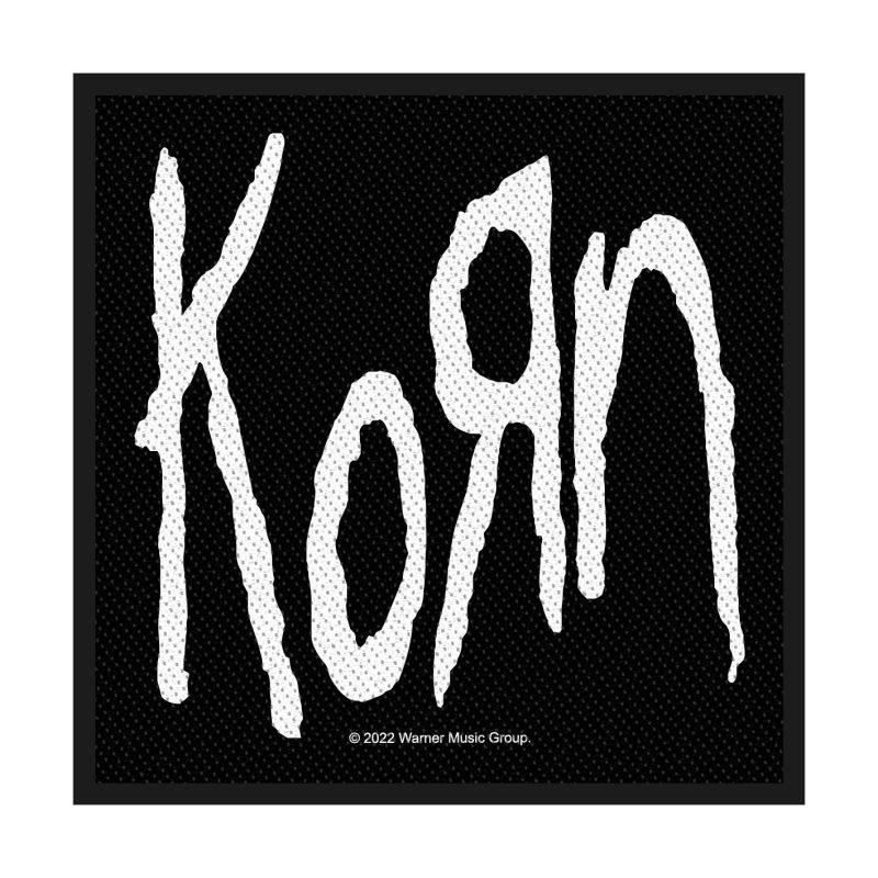Korn 'Logo' Woven Patch - Heavy Metal Online