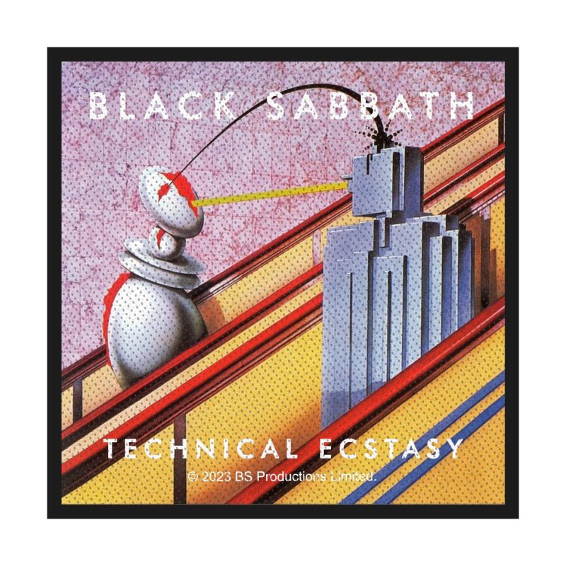 Black Sabbath 'Technical Ecstasy' Woven Patch - Heavy Metal Online