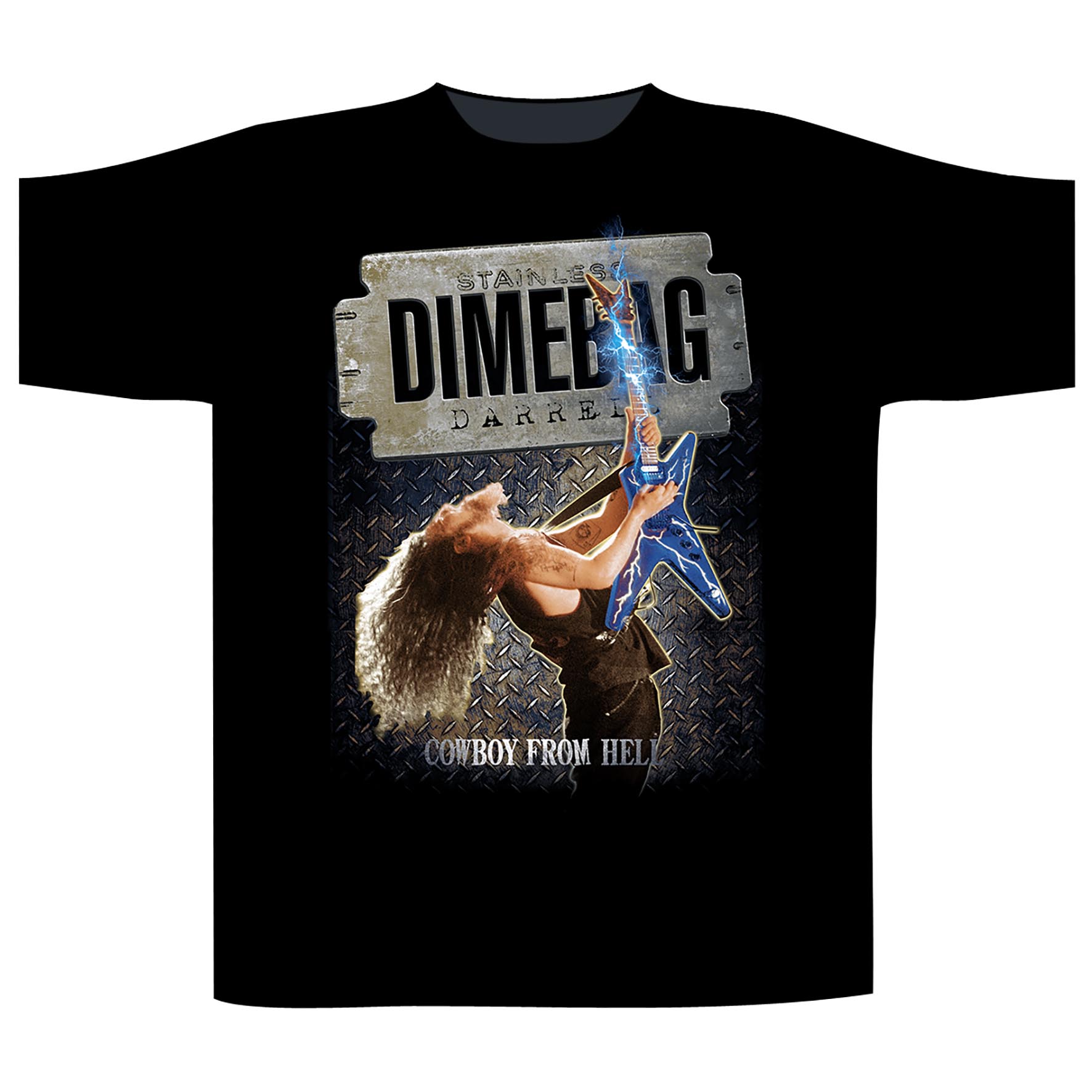 Dimebag 'Stainless Steel' T-Shirt - Heavy Metal Online